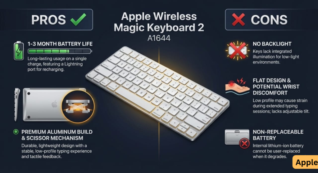 Apple Wireless Magic Keyboard 2 Review: Battery, Backlight, Refurbished ...